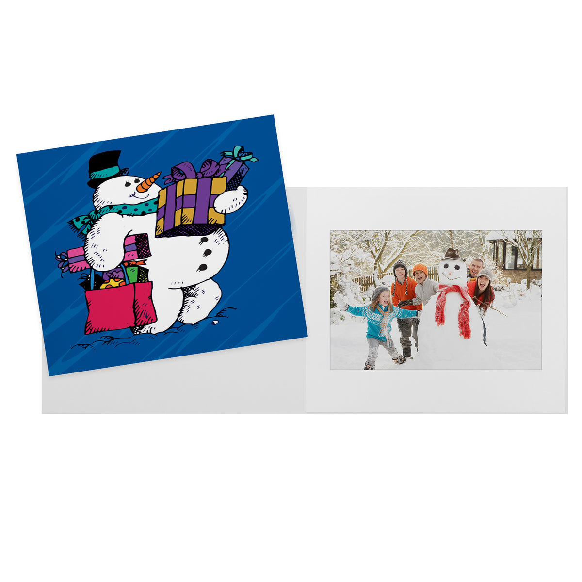 Wholesale Photo Mounts - Snowman Photo Mount or Snowman Photo Folder ...