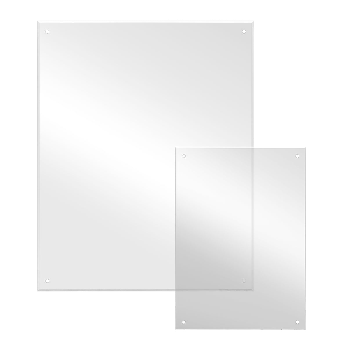 Clear Acrylic Plaque Covers — Neil Enterprises Inc.