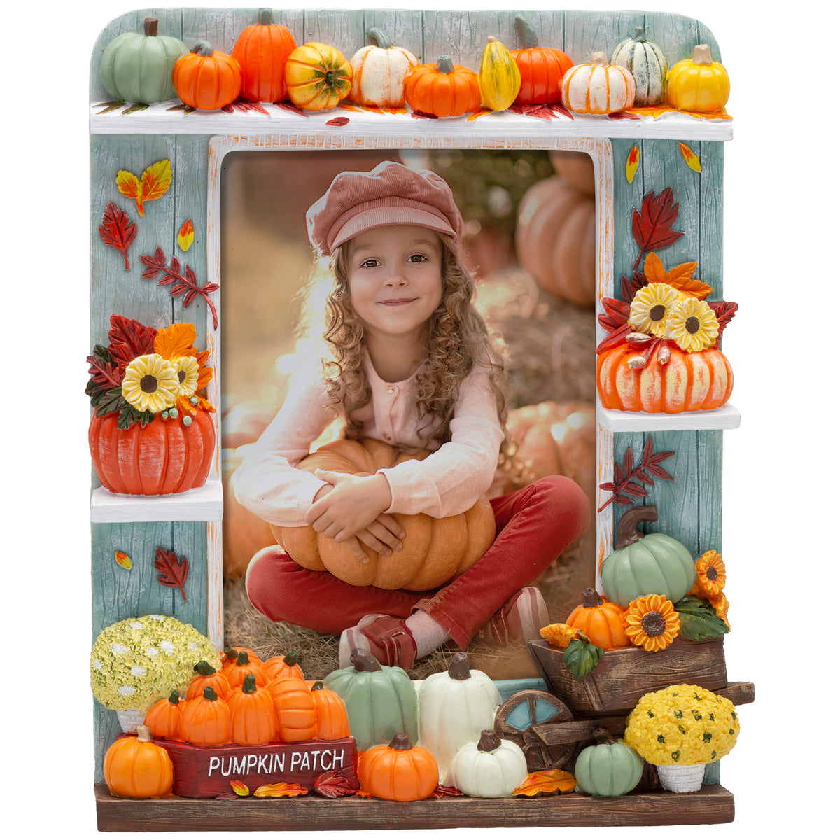 Fall Pumpkin Resin Frame — Neil Enterprises Inc.