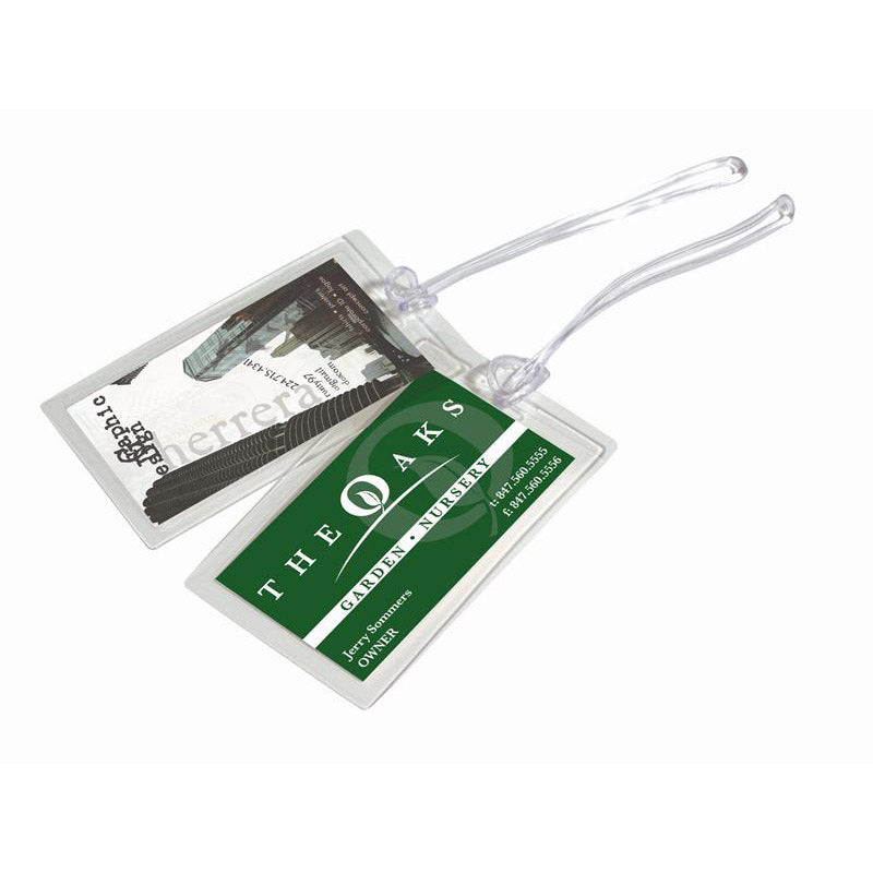 Luggage Tag Laminating Pouch — Neil Enterprises Inc.
